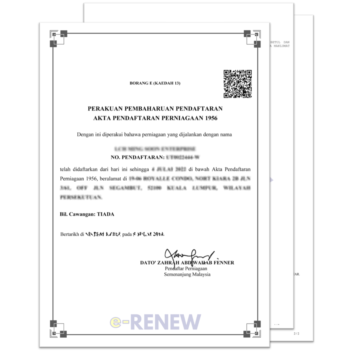 Borang E Ssm Online Sally Oliver Borang E Ssm Online Sally Oliver